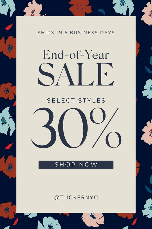 TUCKER NYC | Silk Dresses and Blouses in Beautiful Prints